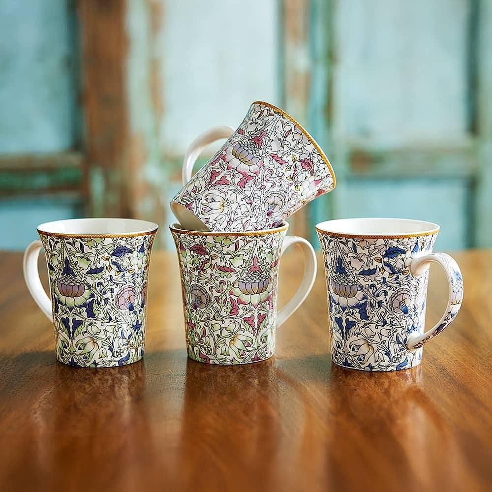 William Morris Mugs | China Mugs – Williamsons Factory Shop